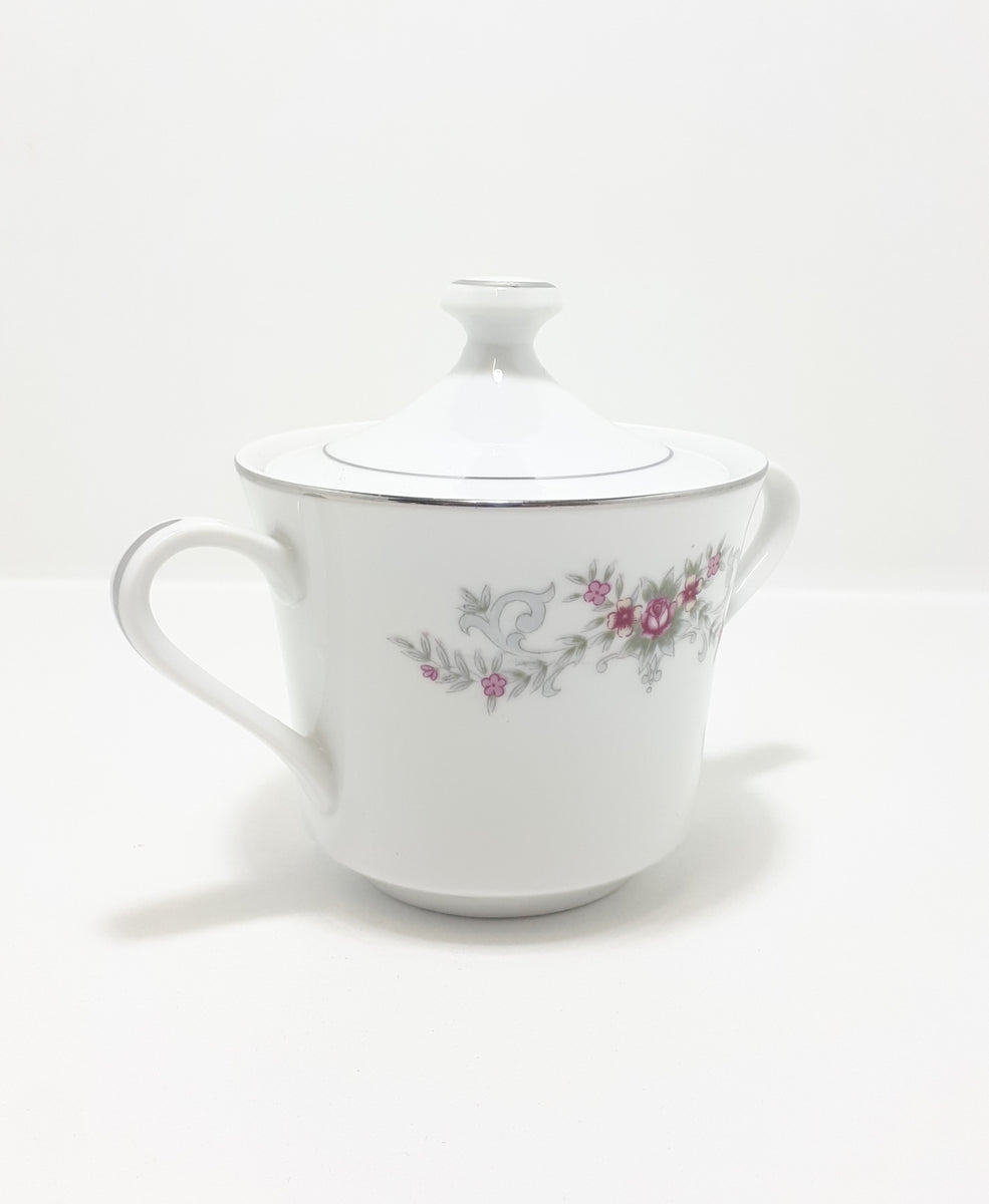 Vintage 1960’s Lara Ware Fine Porcelain Lidded Sugar Bowl With Double ...